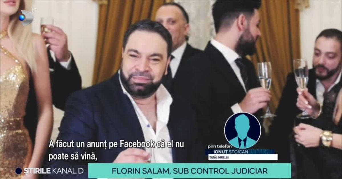 VIDEO-Florin Salam, plasat sub control judiciar.,,E o piedică pentru ei sa rămân pe scenă și de ...