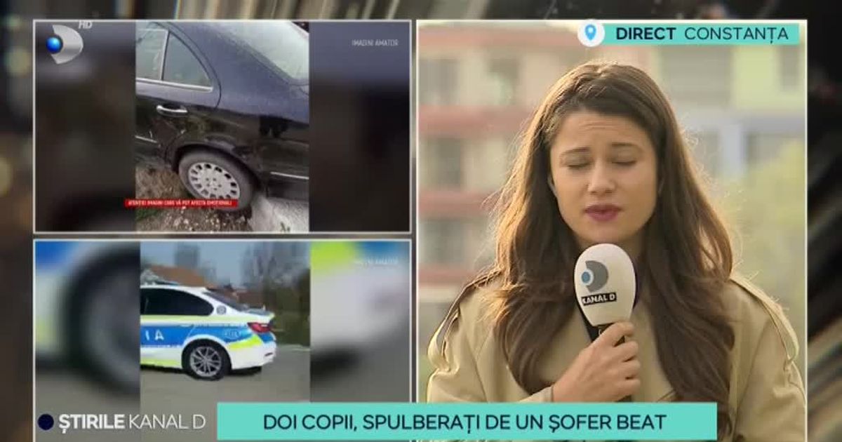 VIDEO-Accident grav în Constanța. Doi copii și-au pierdut viața, după ce un bărbat s-a urcat ...