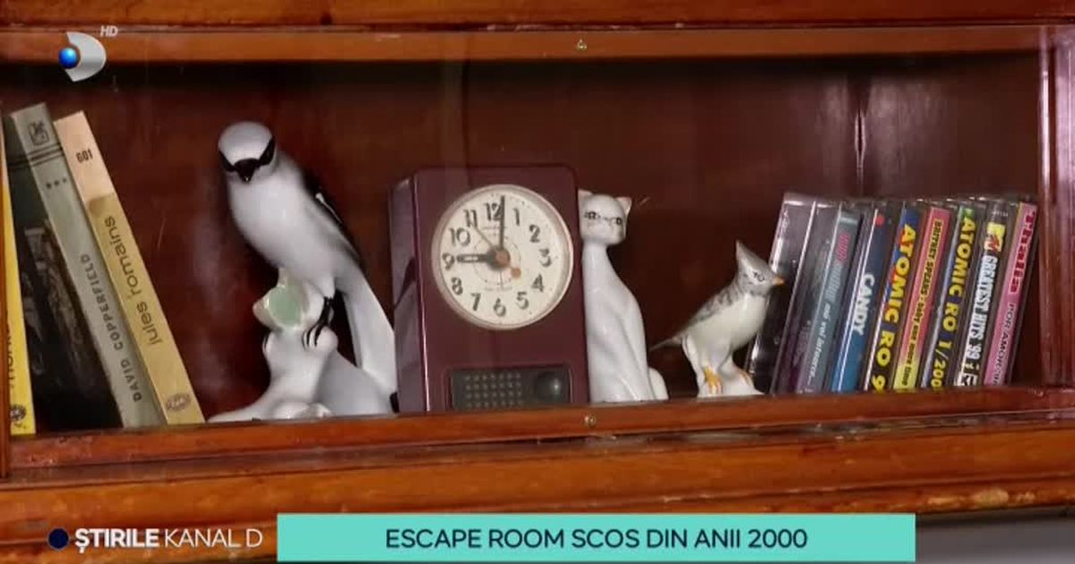 VIDEO - Cum arată un escape room inspirat din anii 2000? Clădirea a ...