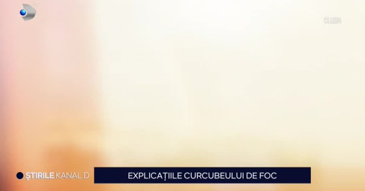 VIDEO- Ce este un curcubeu de foc? Explicațiile meteorologilor ...