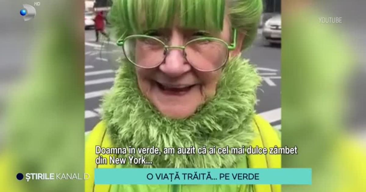 VIDEO- Ea este femeie care își trăiește viața într-o singură culoare ...