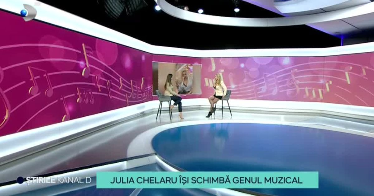 VIDEO- Julia Chelaru vrea să se reinventeze. Cântăreața a avut un ...