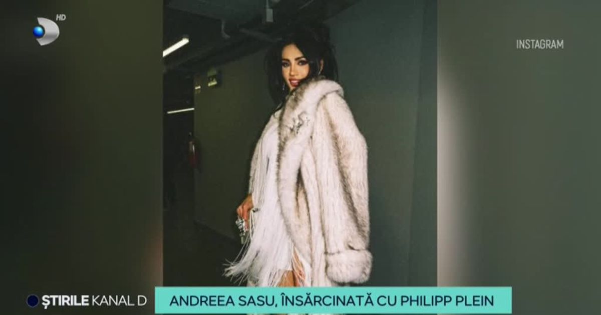 VIDEO- Andreea Sasu, însărcinată cu Philipp Plein. Românca este ...