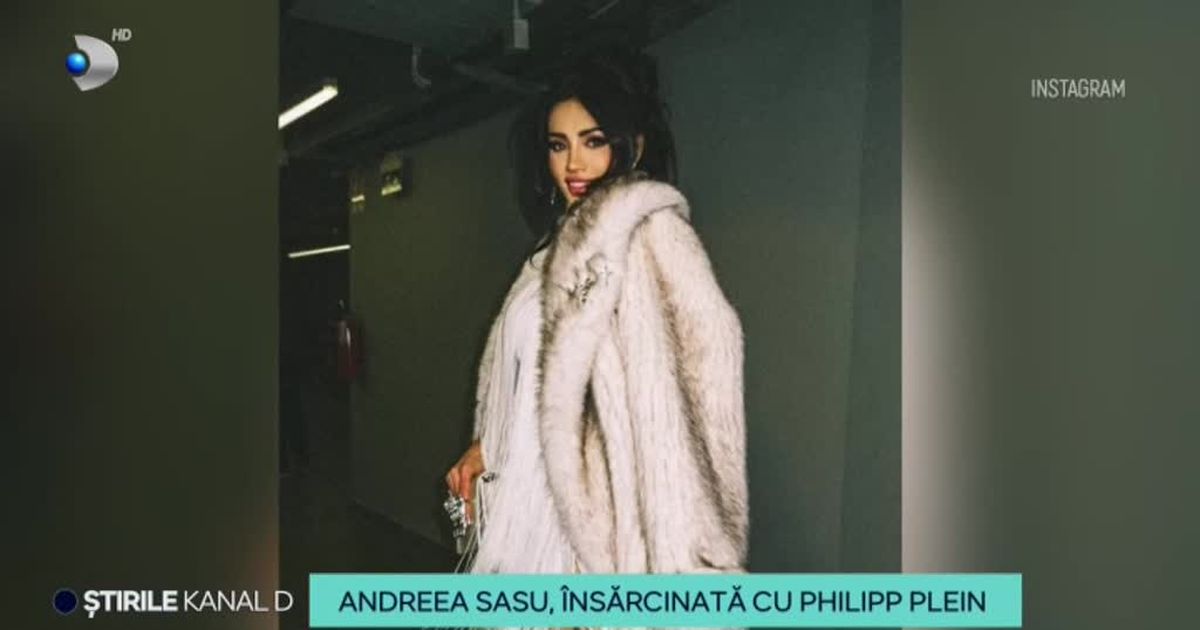 VIDEO - Andreea Sasu, însărcinată cu Philipp Plein. Designerul este ...