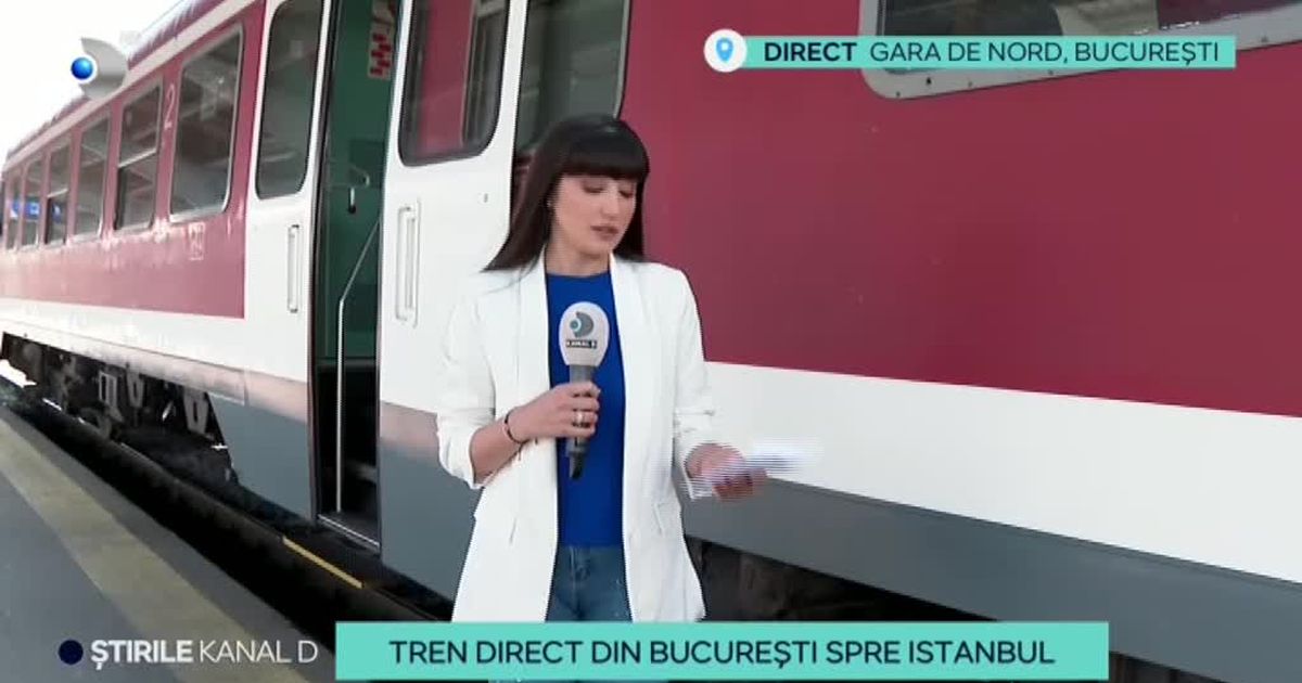 VIDEO - Tren direct din București spre Istanbul. Când vor putea ...