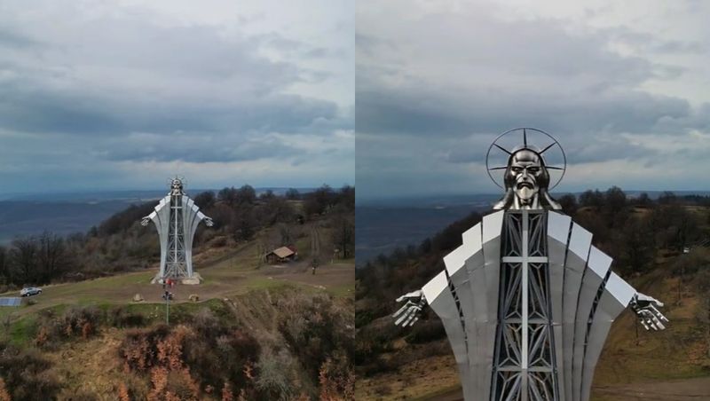 Unde se află unul dintre cele mai frumoase locuri din România? Statuia ...