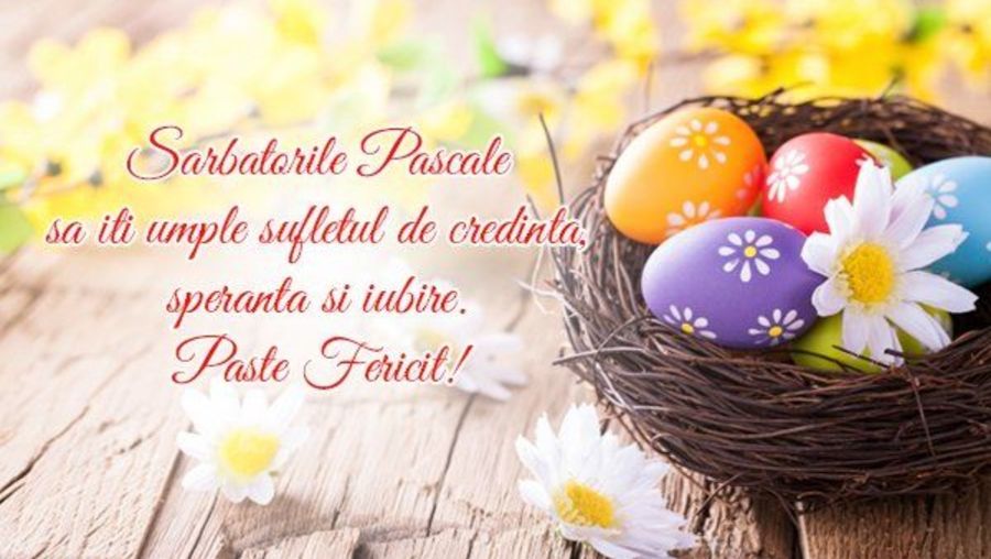 Felicitări de Paște: Poze cu mesaje frumoase cu Hristos a Înviat și ...