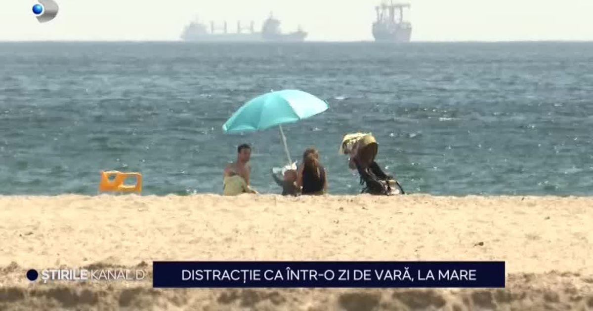 VIDEO - Sezonul estival a început mai rapid pe litoral. Termometrele au ...
