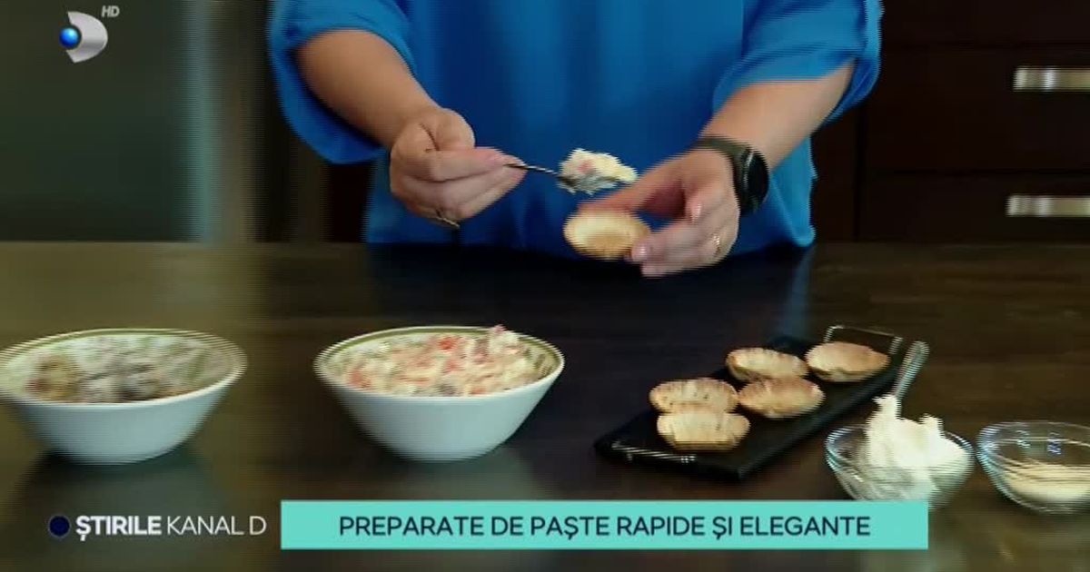 VIDEO - Preparate de Paște rapide și elegante. Ce punem pe masa de ...