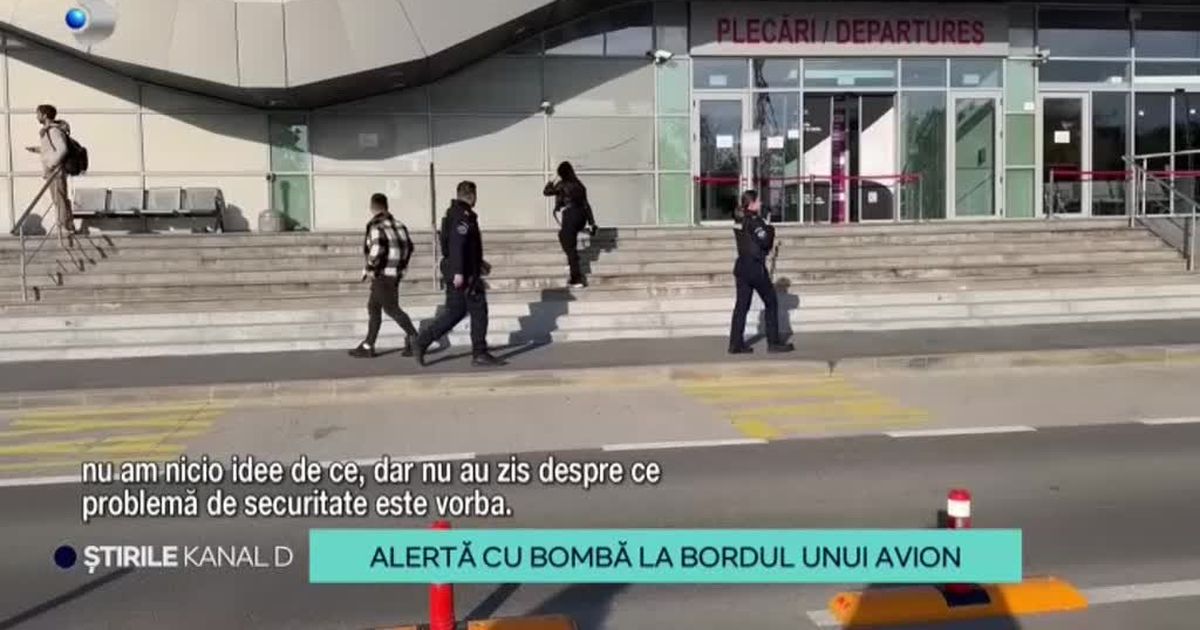 VIDEO-Plan roșu activat la aeroportul din Iași, în urma unei alerte cu ...