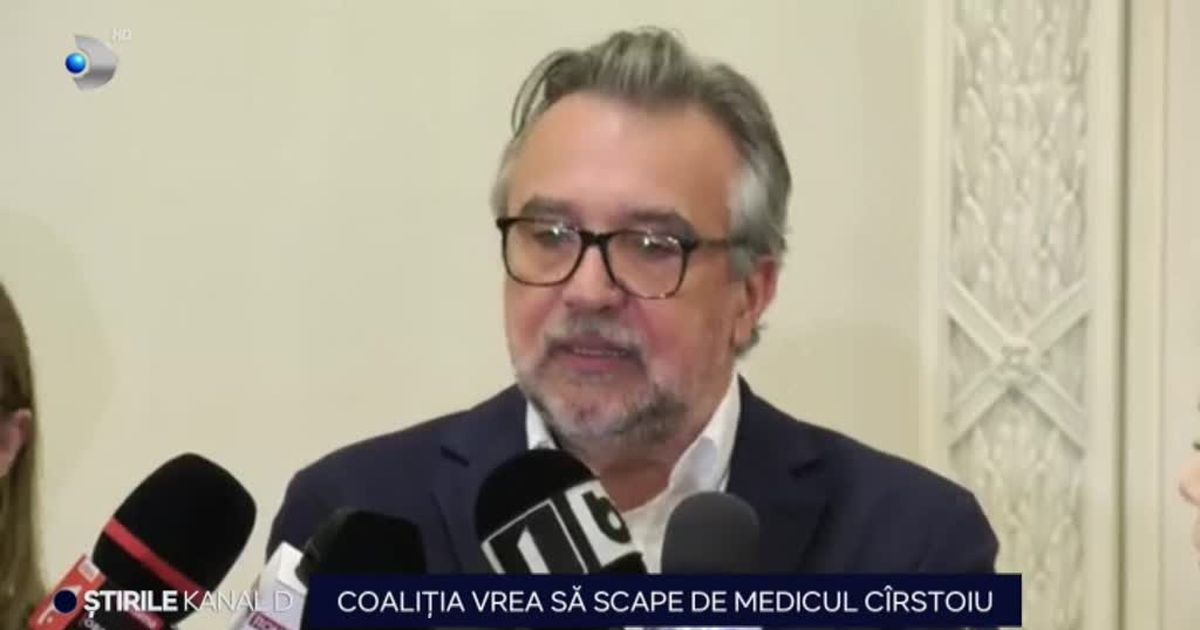 VIDEO: Coaliția vrea să scape de medicul Cîrstoiu: ”Sunt primul ...