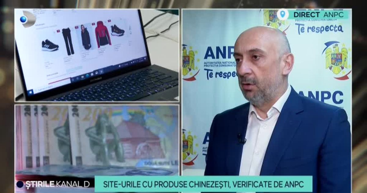 VIDEO-Site-urile cu produse chinezești, verificate de ANPC. Iată ce s-a ...