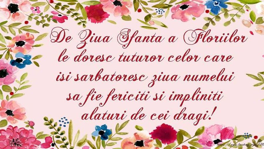 La mulți ani de Florii 2024! Mesaje, felicitări și urări pentru cei ...