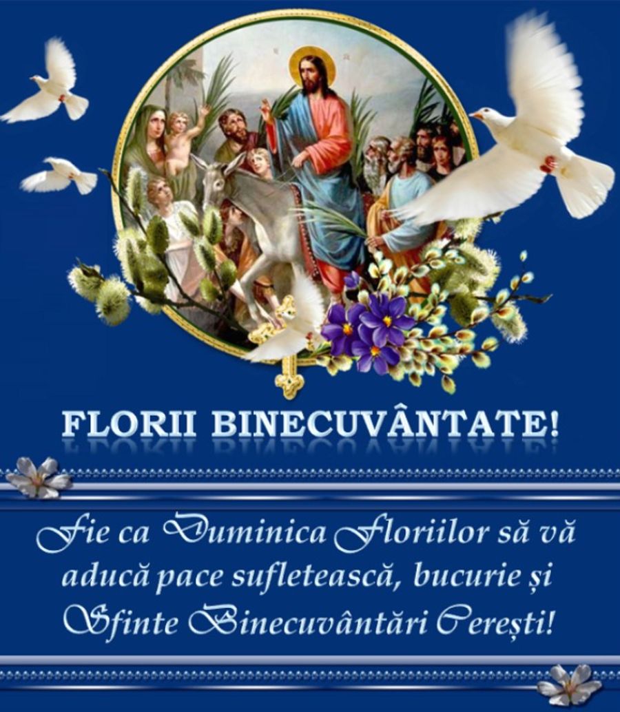 Urări de Florii pentru 2024: „În această zi de sărbătoare îți doresc să ...