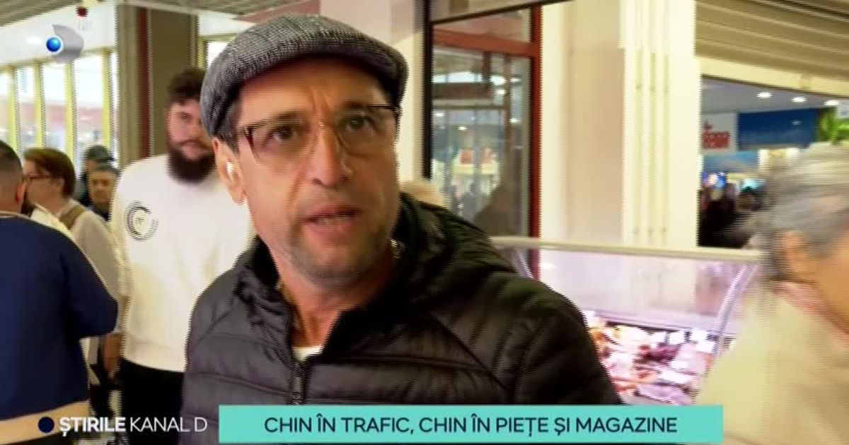 VIDEO- Chin în trafic, chin în piețe și magazine. În goana după ...