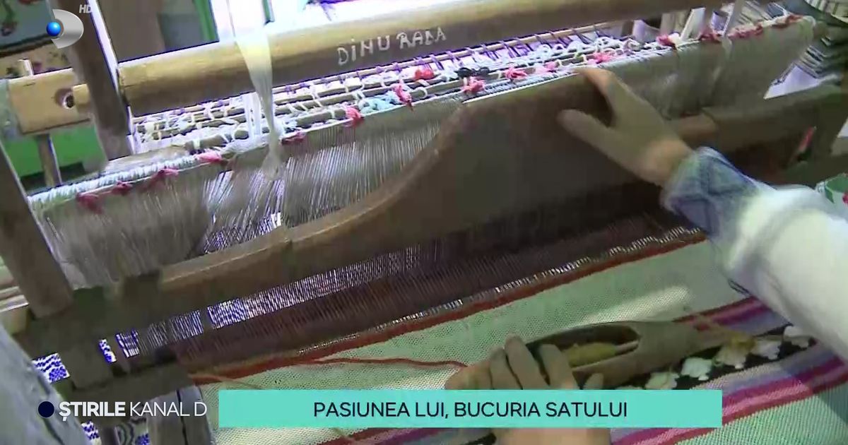VIDEO Pasiunea lui, bucuria satului! Un tânăr de 17 ani confecționeză ...
