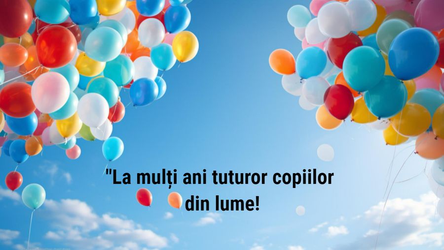 Mesaje de Ziua Copilului 2024: La mulți ani de 1 iunie! "Sărbătorim astăzi inocența și ...