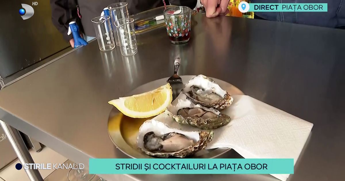 VIDEO Micii au fost dați uitării! Stridii și cocktailuri la Piața Obor ...