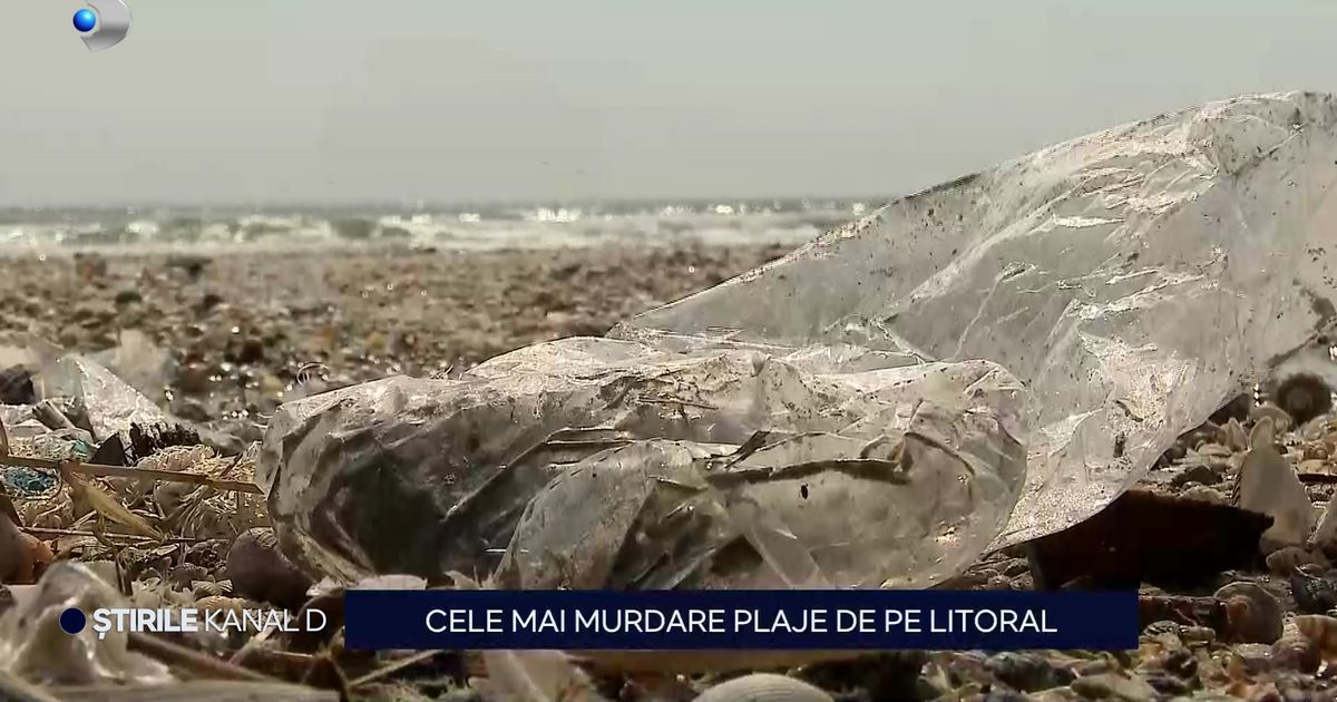 VIDEO Cele mai murdare plaje din România. Care sunt stațiunile din ...