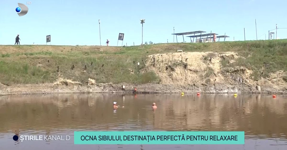 VIDEO Ocna Sibiului, destinația perfectă pentru relaxare! „Litoralul ...