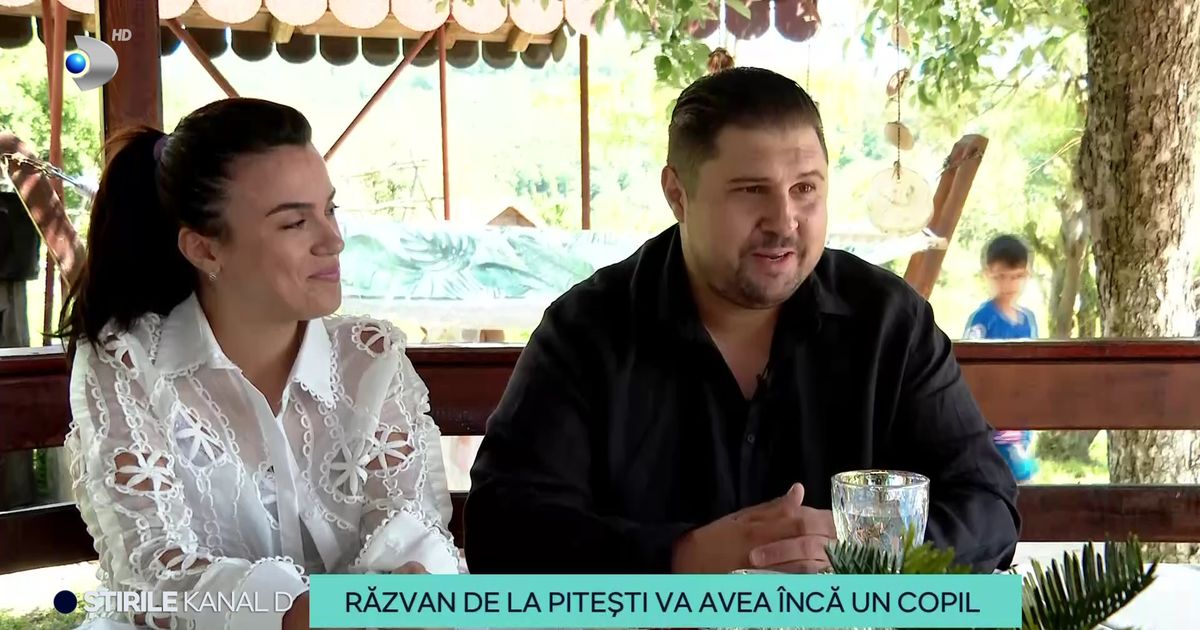 VIDEO Răzvan de la Pitești va fi tată pentru a patra oară! Familia se pregătește pentru venirea ...