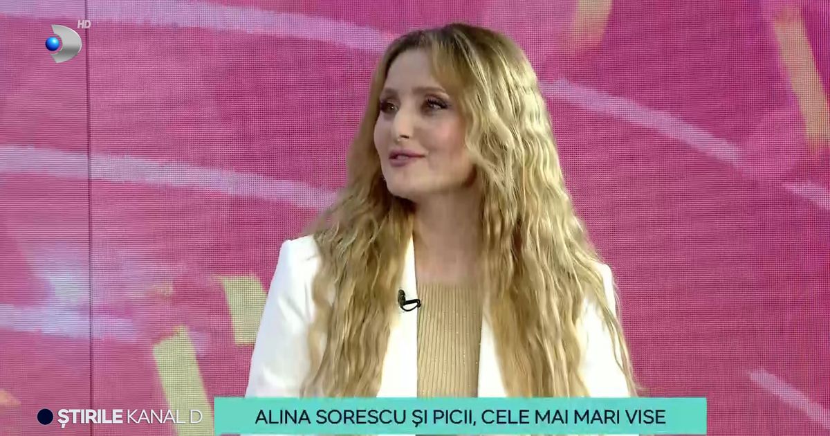 VIDEO Alina Sorescu și picii, cele mai mari vise! Artista este foarte ...