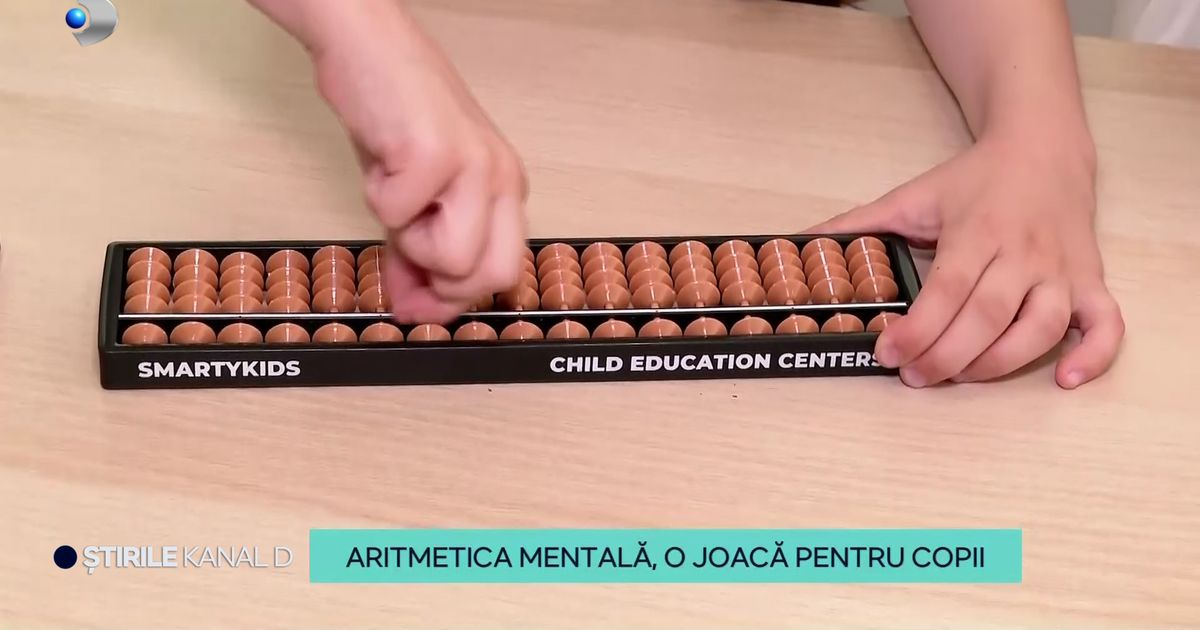VIDEO Aritmetica mentală, o joacă pentru copii! Cei mici fac calcule în ...