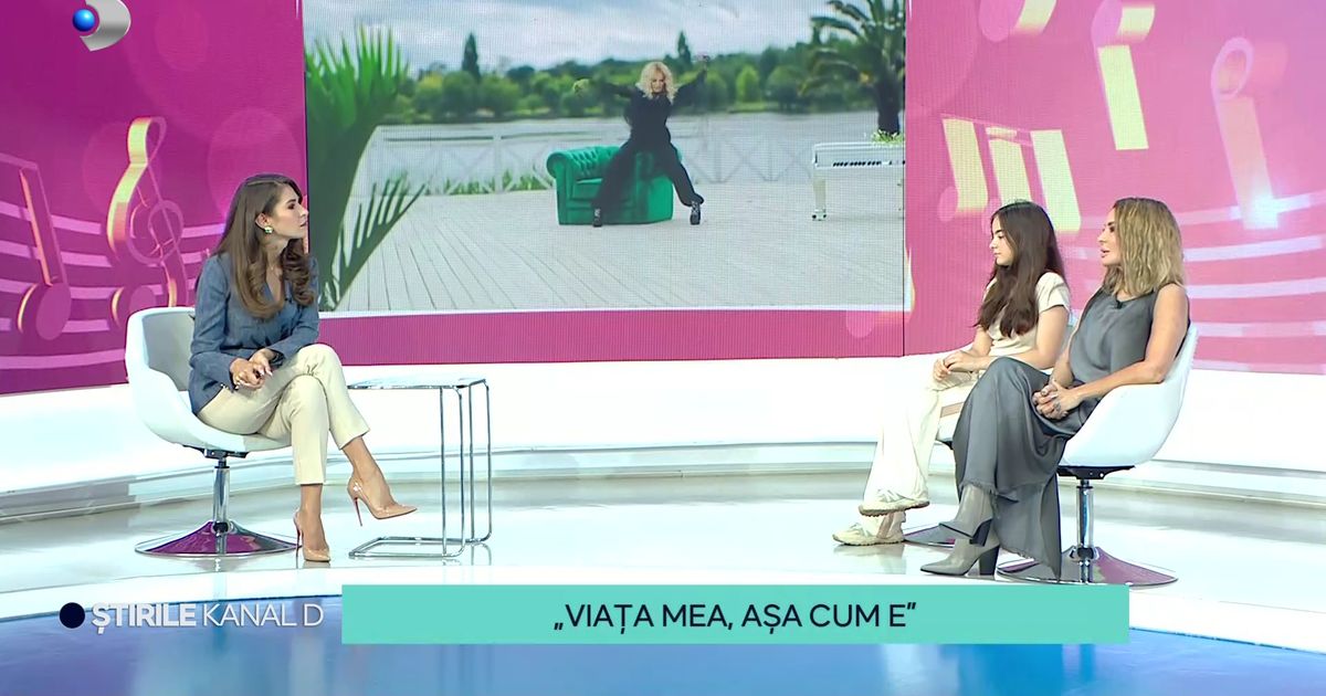 VIDEO Daniela Gyorfi și Maria, o relație specială! Artista, mândră, își ...