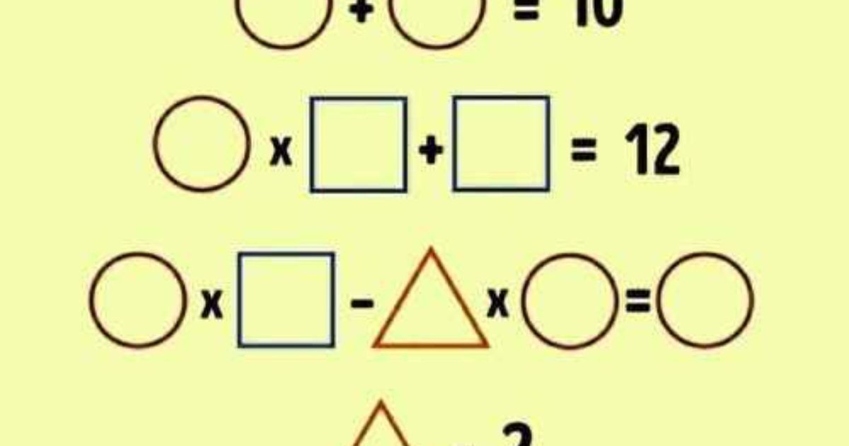 Test de inteligență genial: Calculează valorile în 11 secunde - Stirile ...