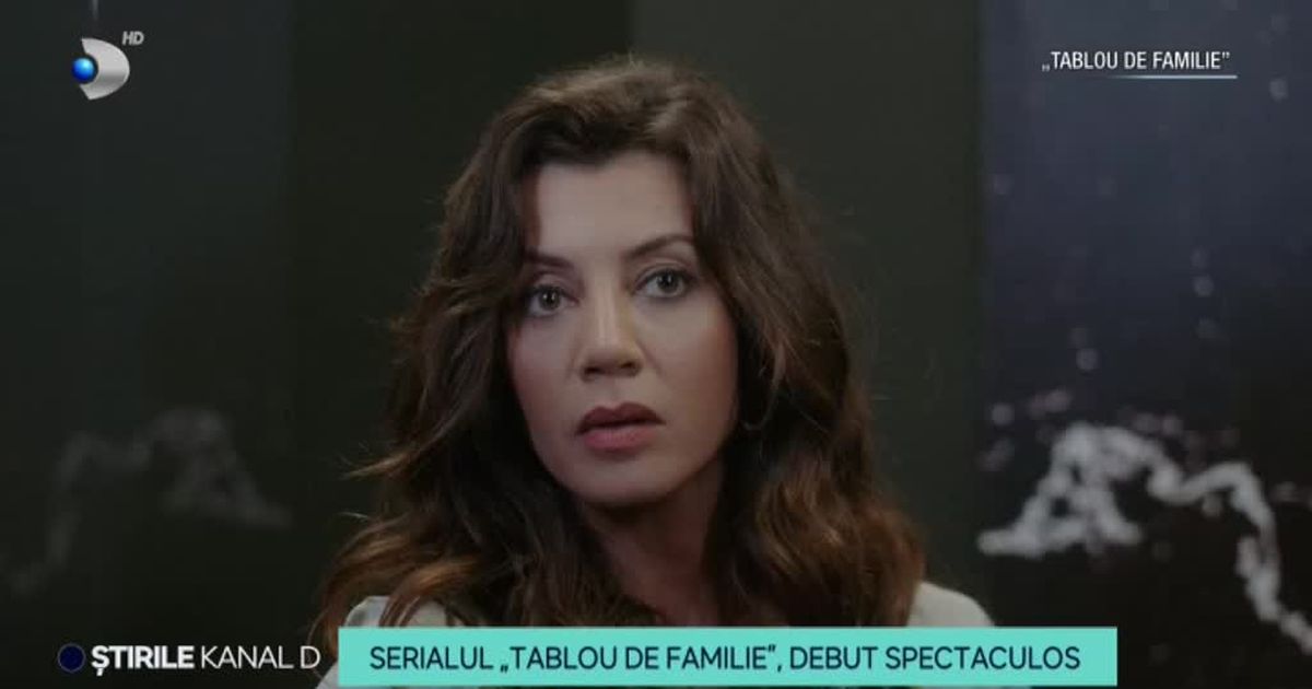 VIDEO Serialul „Tablou de familie”, debut spectaculos! Peste un milion de oameni au văzut primul ...
