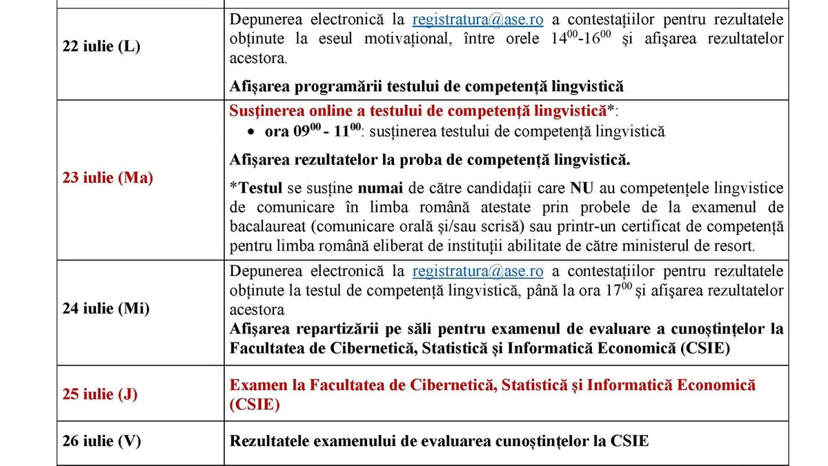 Admitere ASE 2024: La ce facultăți se intră fără examen? - Stirile Kanal D