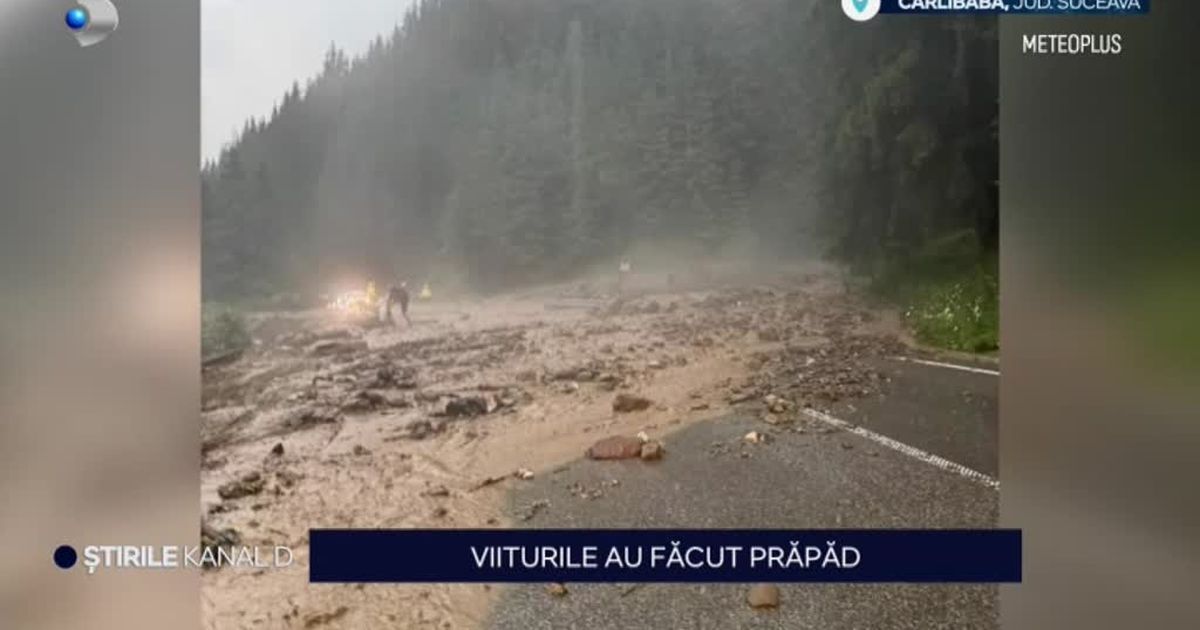 VIDEO Viiturile au făcut prăpăd, în România. Imaginile terorii lăsate ...