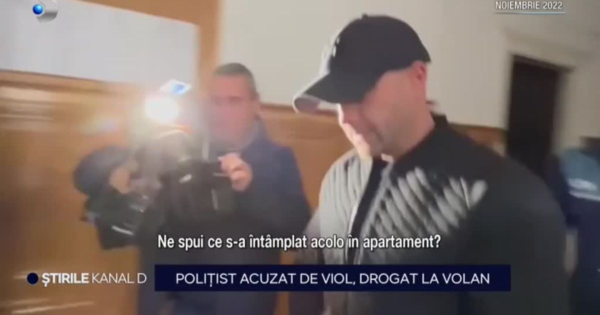 VIDEO Cine este polițistul din Cluj, acuzat de viol și prins drogat la ...