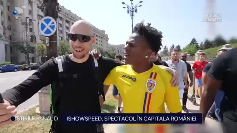 VIDEO „IShowSpeed, spectacol pe străzile Capitalei. A vizitat cartierul ...