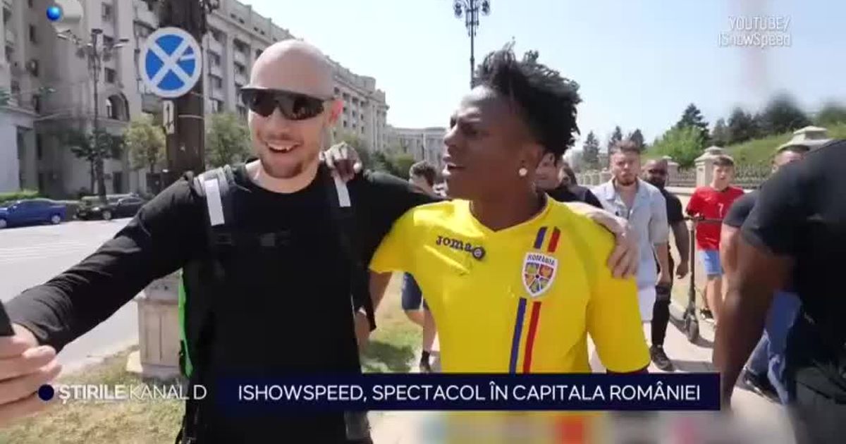 VIDEO „IShowSpeed, spectacol pe străzile Capitalei. A vizitat cartierul ...