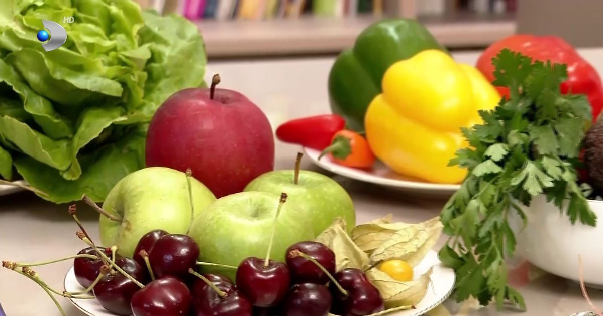VIDEO Fructele și legumele în meniul verii! Cum trebuie consumate ...