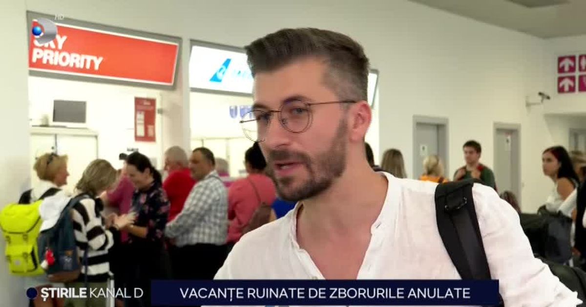 VIDEO Vacanțe ruinate de zborurile anulate. Situație îngrozitoare ...