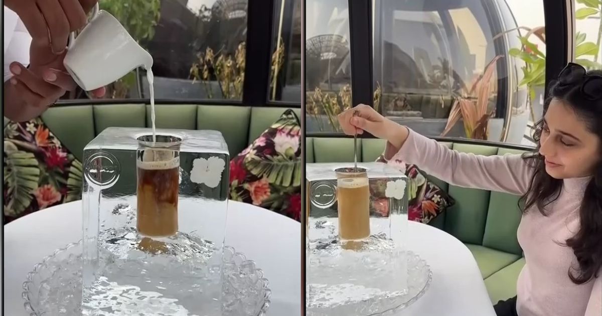 VIDEO Cafea cu lapte, într-un cub de gheață! Aceasta este invenția unui ...