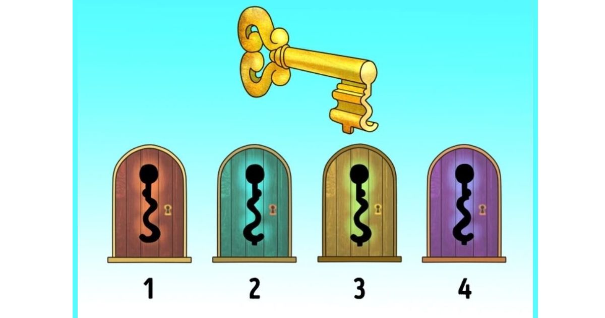 TEST: Cât ești de deștept? Reușești să afli care este ușa care se ...