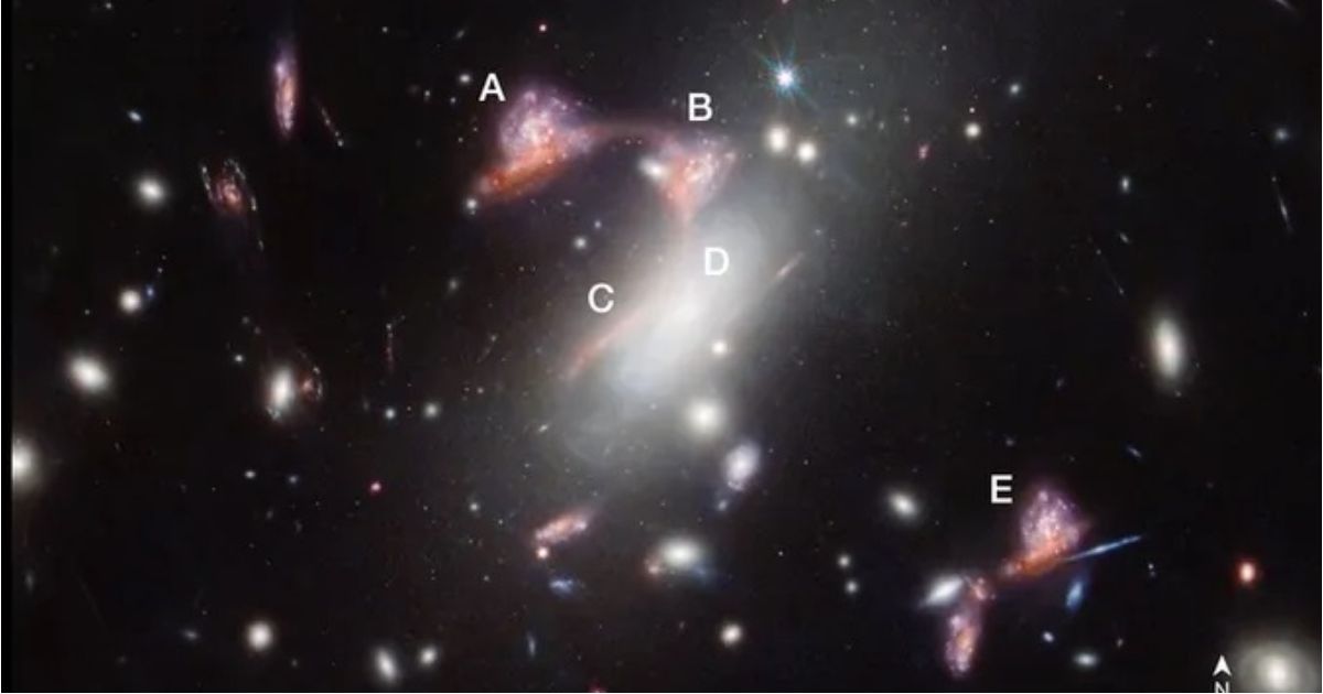 Un semn misterios a fost surprins pe cer de telescopul James Webb. Ce ...