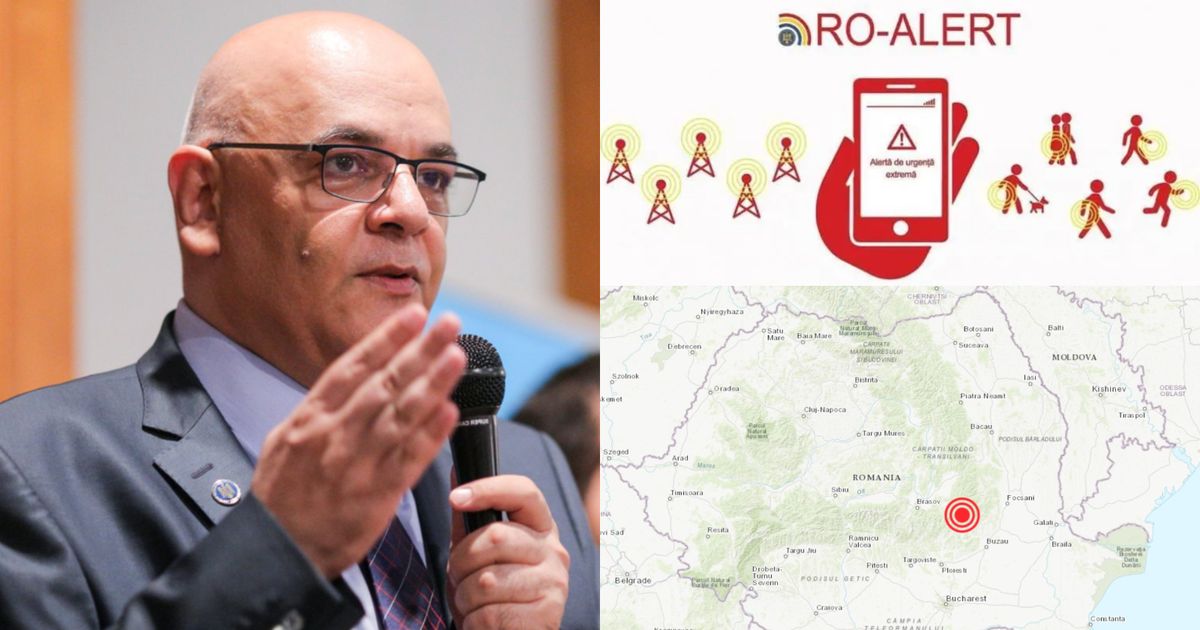 Mesajele RO-Alert nu sunt emise înainte de cutremur. Raed Arafat ...