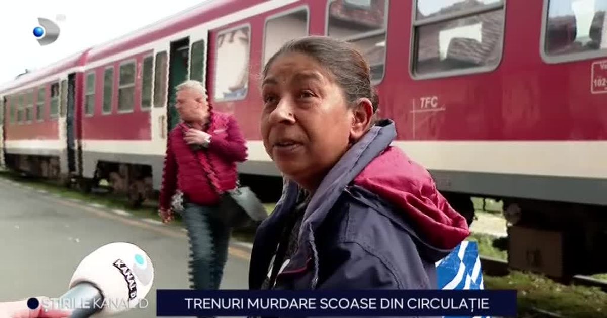 VIDEO Trenurile murdare, scoase din circulație. Mai mulți călători au ...