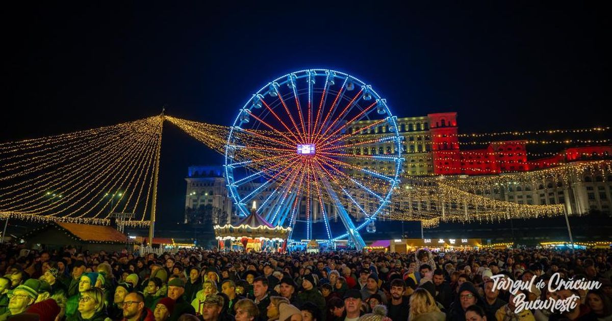 Pe ce dată se deschide Târgul de Crăciun București 2024 din Piața ...