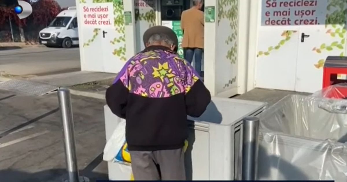 VIDEO Cerșetorii nu mai vor bani, ci sticle de reciclat - Stirile Kanal D