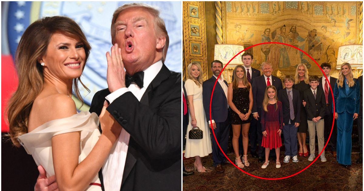 De ce lipsește Melania Trump din poza de familie publicată zilele ...