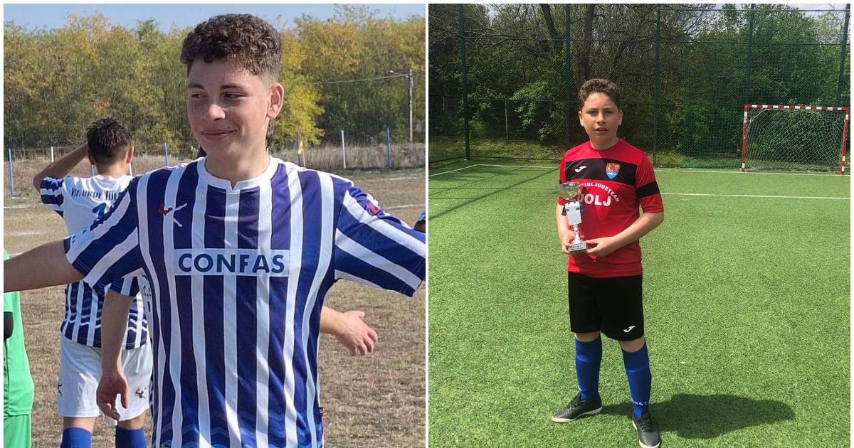 VIDEO Cine este Adelin, fotbalistul de 14 ani care și-a pierdut viața în mașina condusă de tatăl ...