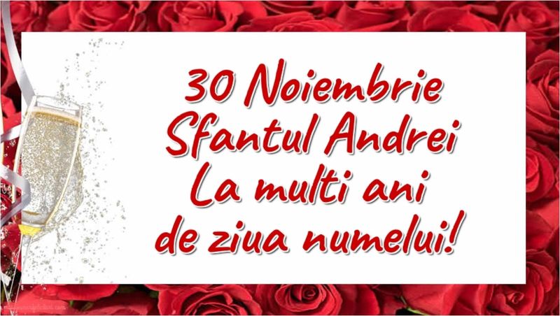 Sfântul Andrei 2024. Mesaje și felicitări de Sf. Andrei. "La mulţi ani ...