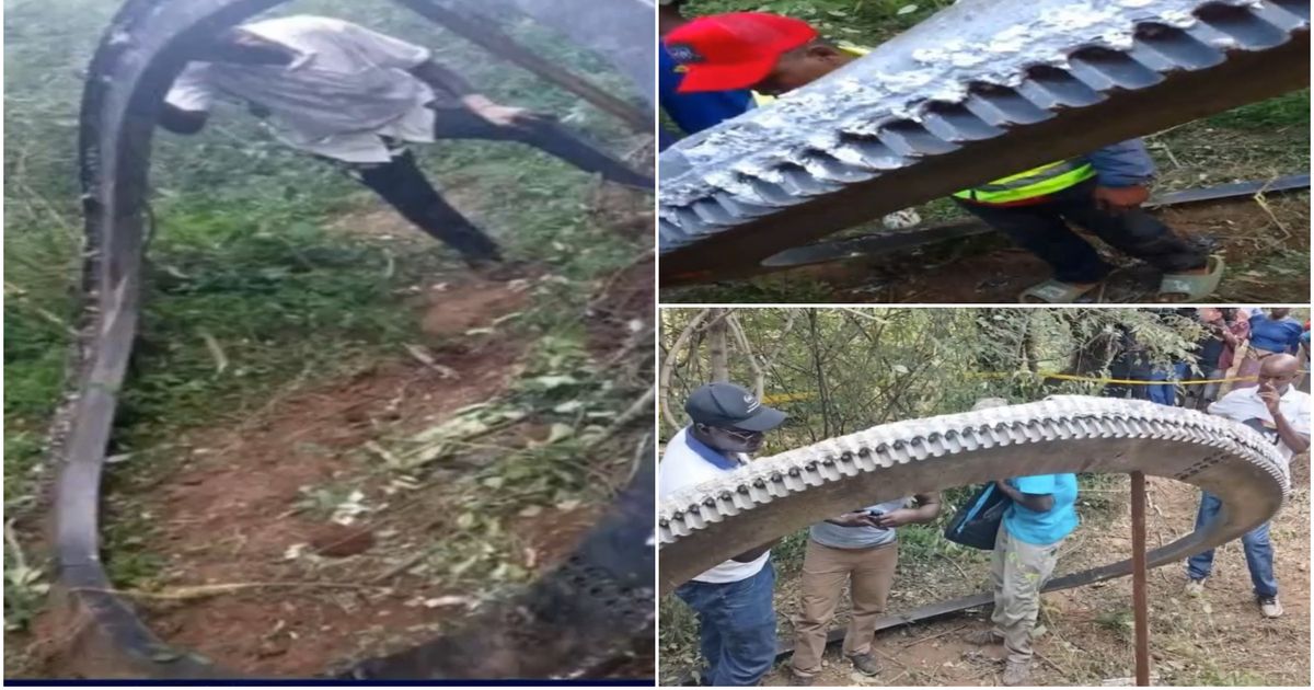 VIDEO Un obiect metalic misterios a căzut din spațiu într-un sat din ...