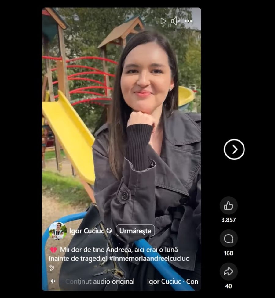 "Andreea!” Filmarea greu de privit cu fiica lui Igor Cuciuc, făcută cu ...