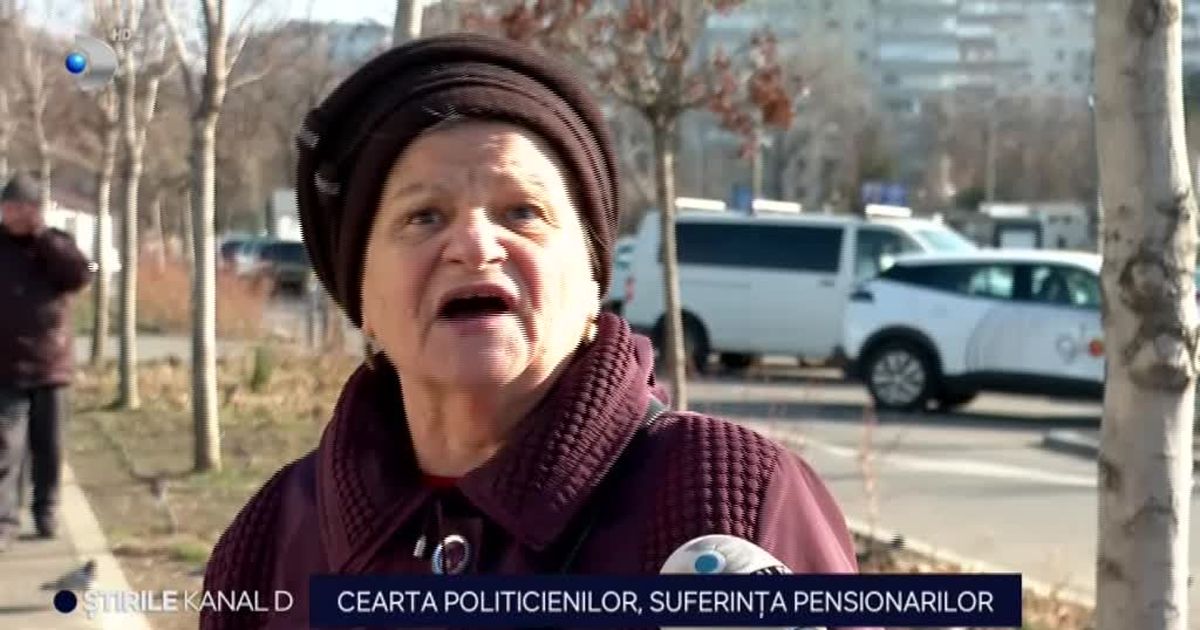 VIDEO Cearta politicienilor, suferința pensionarilor. Pensiile mici îi ...